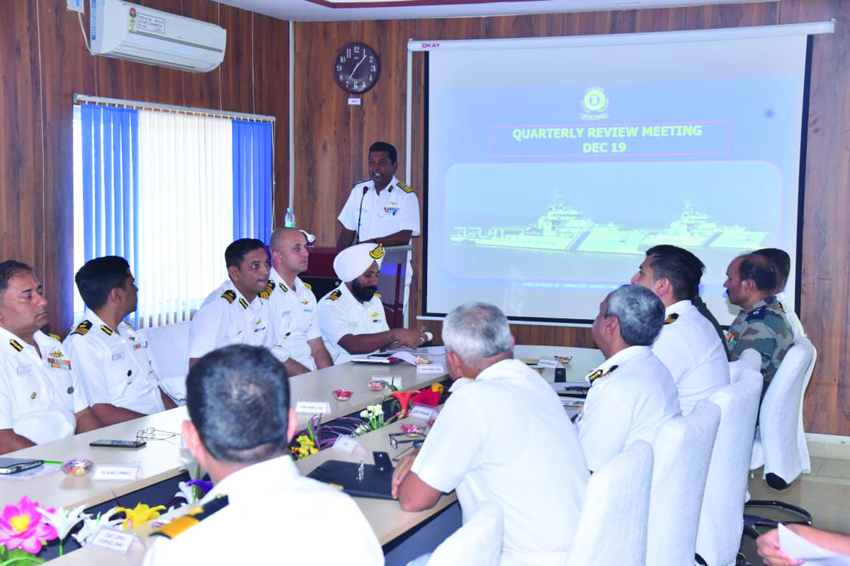 ADG VD Chafekar lauds operational readiness of ICG NorthWest Region ...