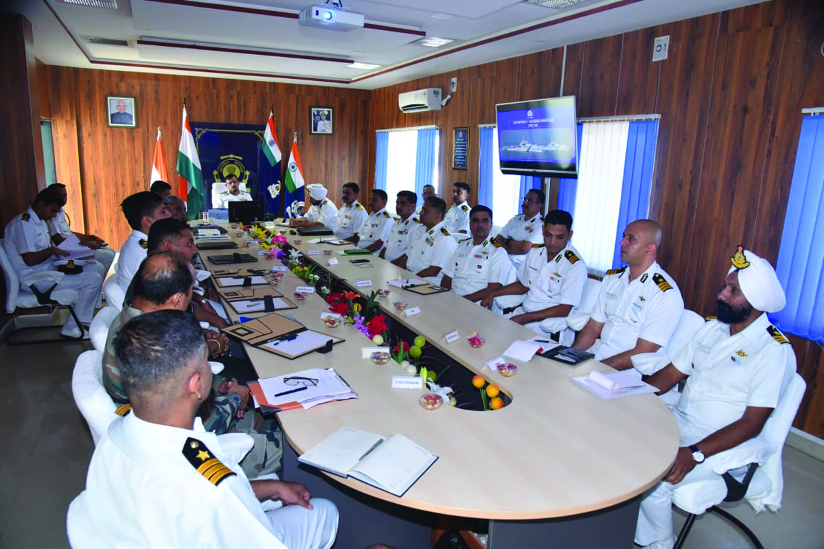 ADG VD Chafekar lauds operational readiness of ICG NorthWest Region ...