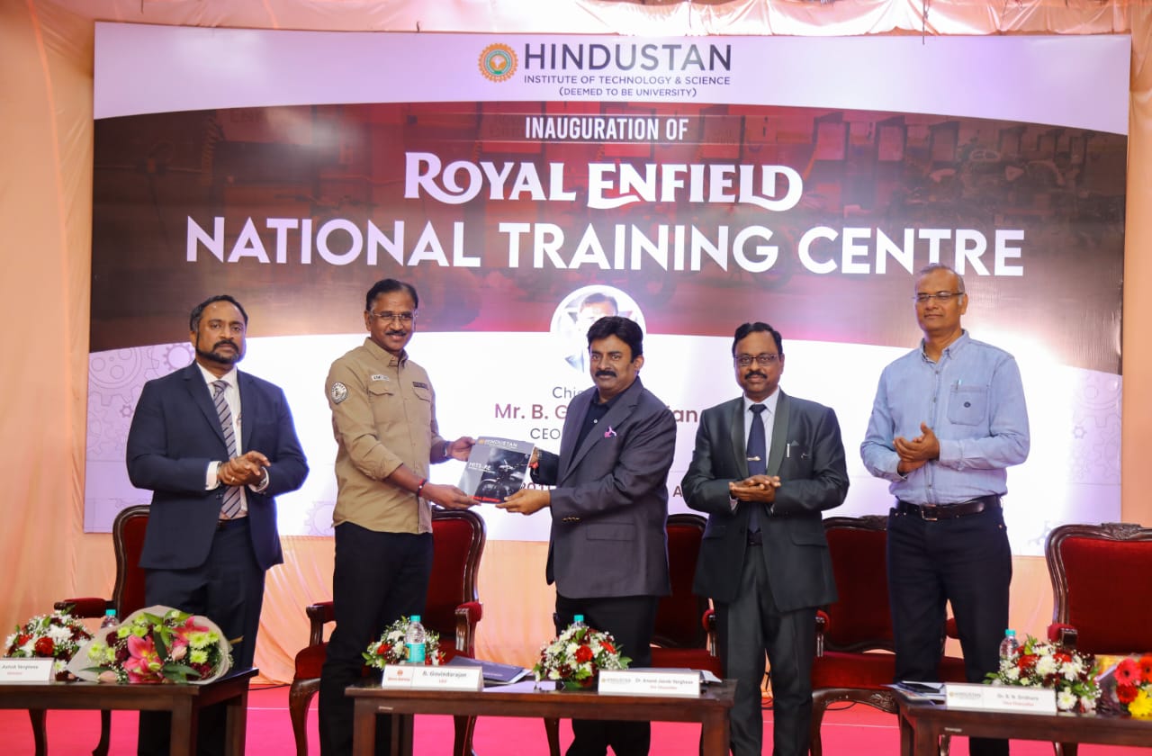 Hindustan Institute of Tech & Science gets Royal Enfield Experiential ...