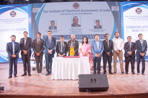 CA degree awarded to 866 students at ICAI convocation ceremony in ...