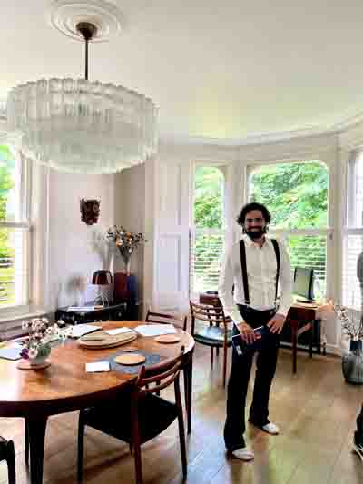 Cine star Jay Patel relives revolutionary history at India House in ...