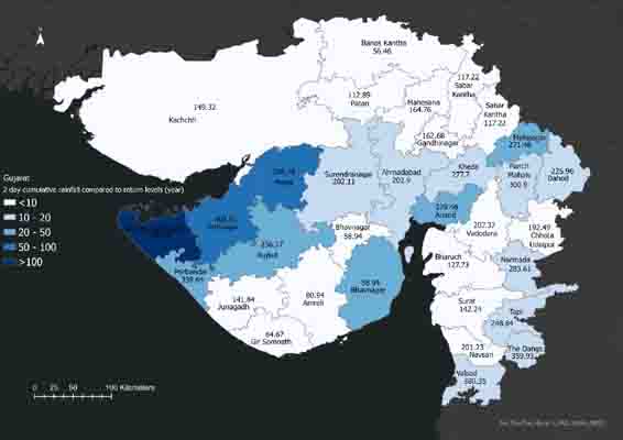 Unusual heavy rainfall in Gujarat sparks concerns over urban flooding ...