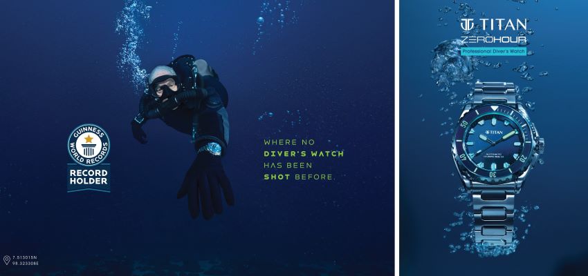 Titan Dives Into History: Zero Hour Watch Sets Guinness World Record 52 ...